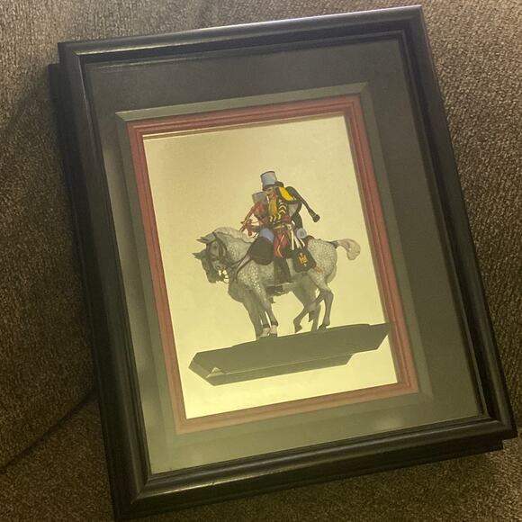 Handmade | Accents | Miniature French Hussar Mini Figure Soldier ...